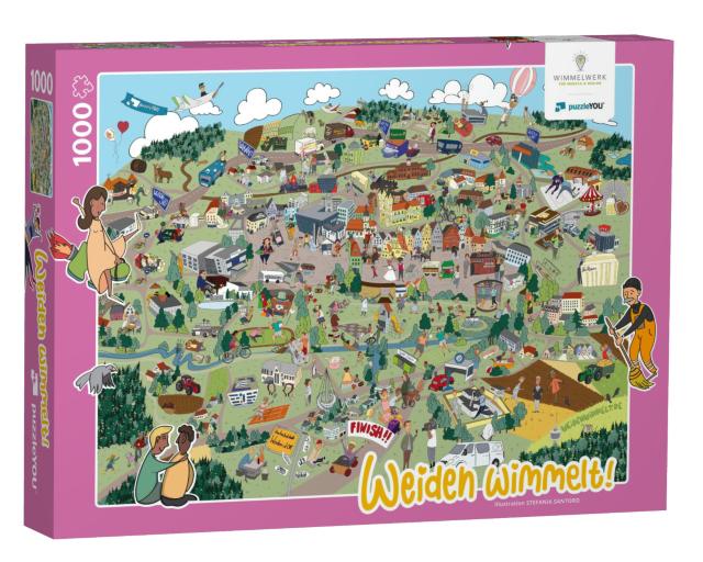 Wimmelbild-Puzzles - 1000 Teile Puzzle | puzzleYOU